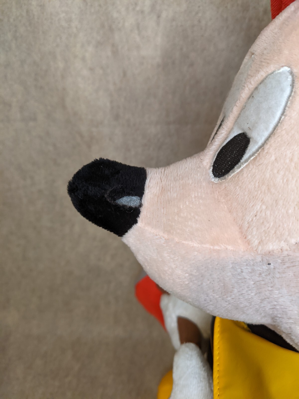 Disney Mickey Mouse 24” Plush Large Fireman Firefighter Axe Stuffed ...