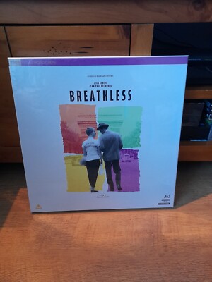 BREATHLESS 60TH ANNIVERSARY 4K BLU RAY VINYL EDITION + SOUNDTRACK NEW ...