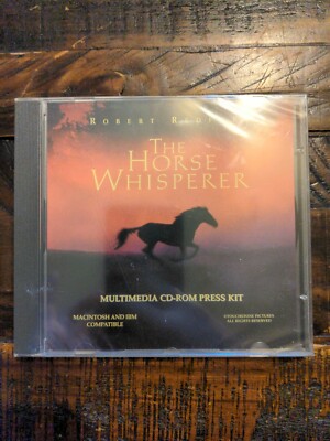 Robert Redford CD-Rom Press Kit Horse Whisperer Multimedia Touchstone ...