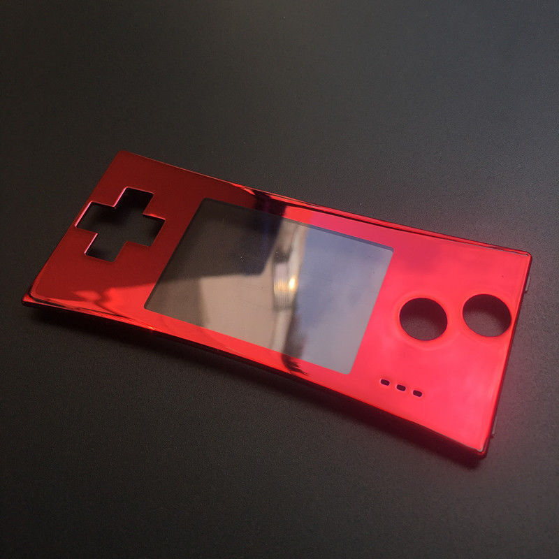BRAND NEW Faceplate for Original Nintendo Game Boy Micro GBM Red CUSTOM ...