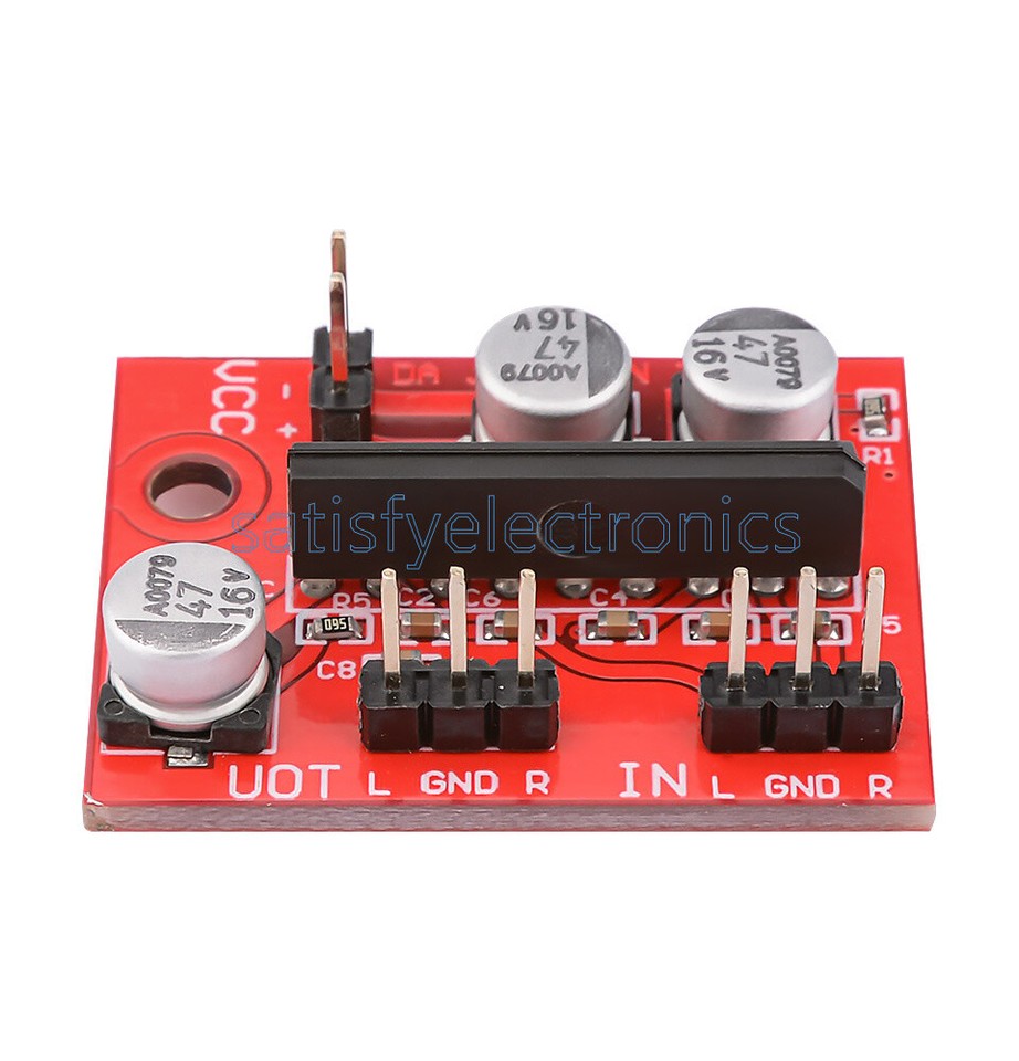 DC5-12V Preamp Amplifier Mini Magnetic Tape Deck Head Pre-amplifier ...