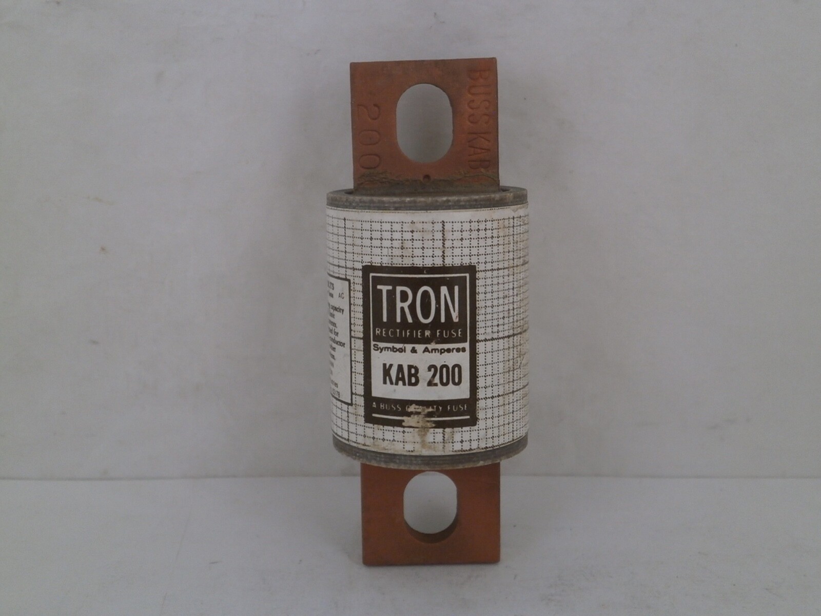 TRON RECTIFIER FUSE KAB200 200AMPS/ 250 VOLTS *NEW OUT OF BOX* | eBay