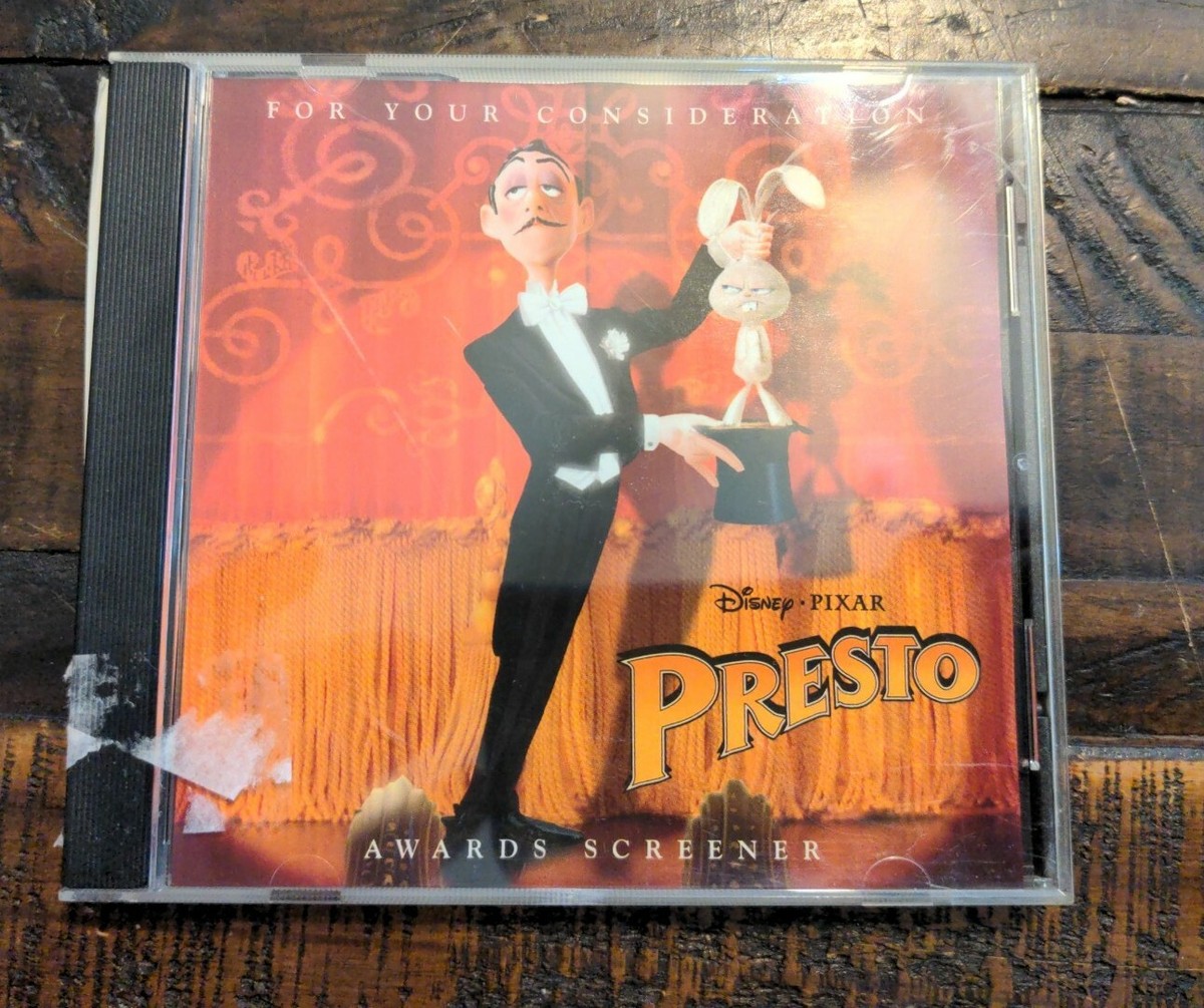 Presto Pixar DISNEY PRESTO PIXAR Alec The Rabbit Plush Bunny WALL E