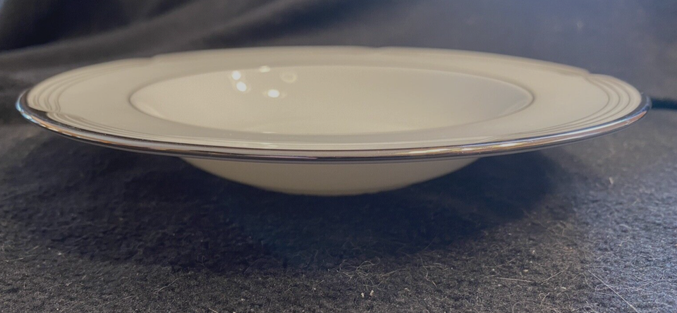 Set Of 4 Lenox Erin Debut Collection 8 1/2" Flat Rim Soup Bowls USA ...
