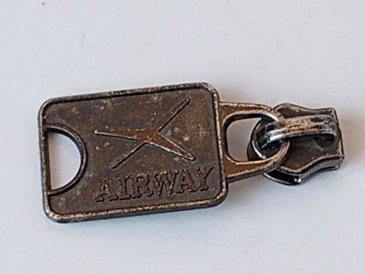 Vintage Airway Airplane Zipper | eBay