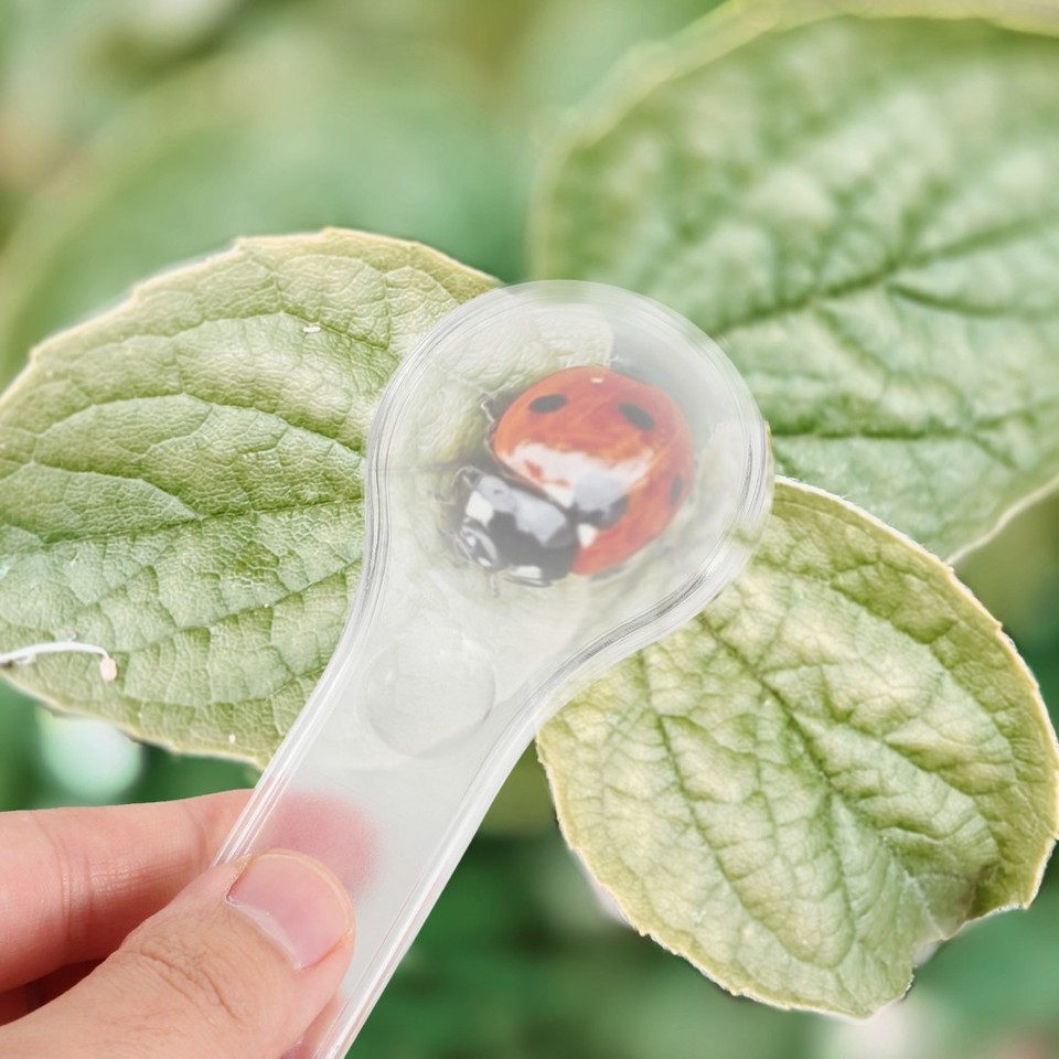 Handheld Magnifier with High-Transparency Acrylic 3X Magnification ...