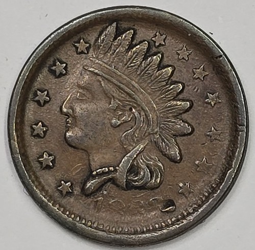 1863 Copper 1 Cent Civil War Token | eBay