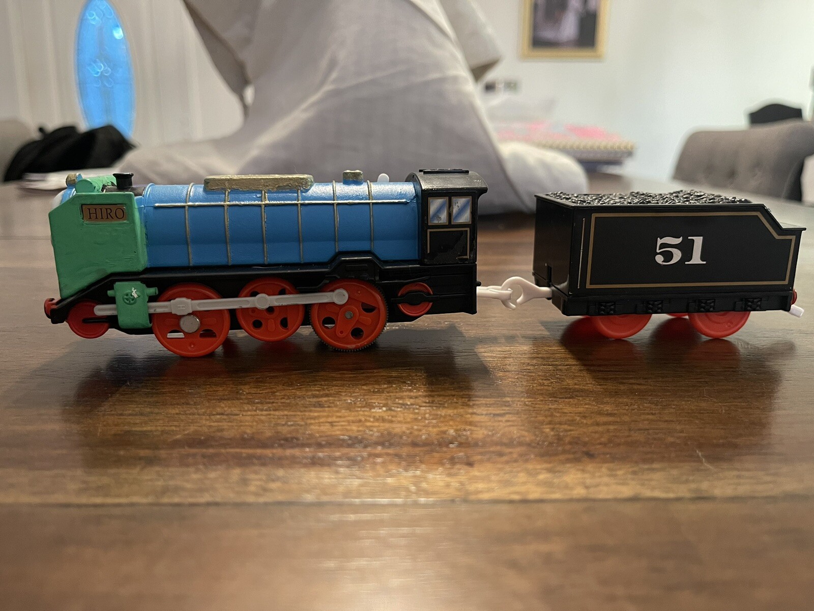 Thomas & Friends Trackmaster Custom Patchwork Hiro | eBay