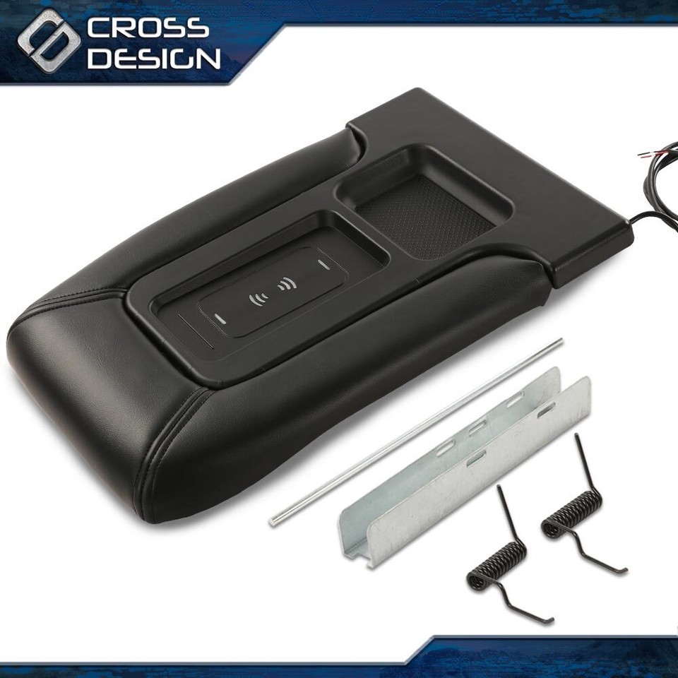 Center Console Lid Arm Rest Latch Fit For 1999-2007 Silverado Sierra ...