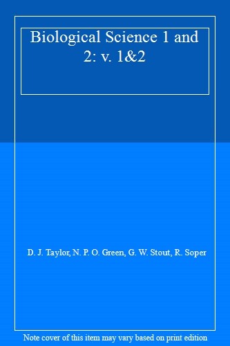 Biological Science 1 and 2, Taylor, Green, Stout 9780521561785 Free ...