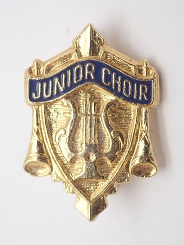 Junior Choir Gold Tone Vintage Lapel Pin | eBay