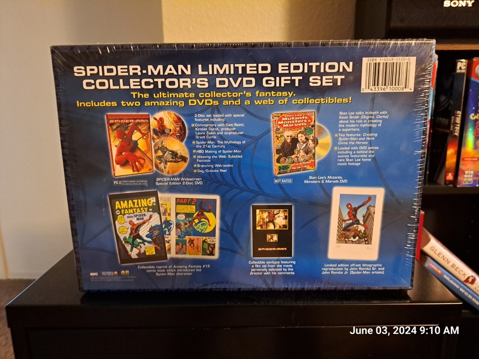 Rare Spider-Man Limited Edition Collectors Gift Set 2002 43396100084 | eBay