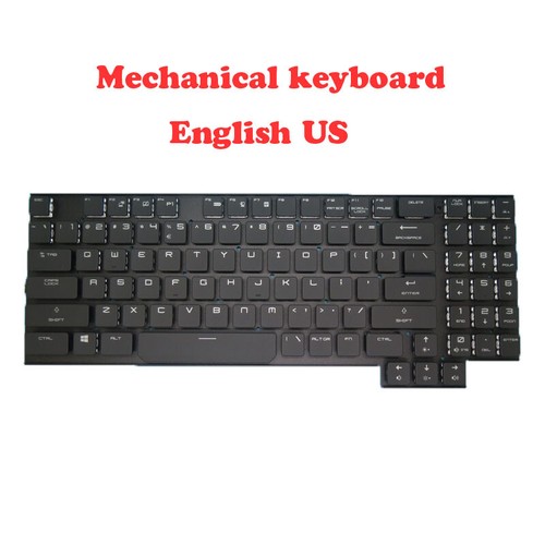 US GT75 Mechanical Keyboard For MSI GT75 Titan 8RF 8RG 8SF 8SG MS-17A6 ...