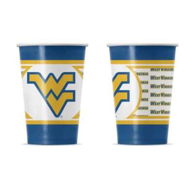 West Virginia Mountaineers Disposable Paper Cups - 20 Pack | eBay