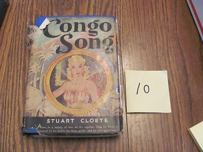 Congo Song by Stuart Cloete vintage book just jacket | eBay