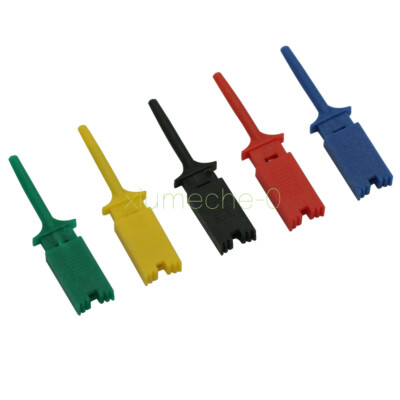 5PCS NEW Hooks Test Clips 5 Colors for Logic Analyzers Logic Test Clip ...