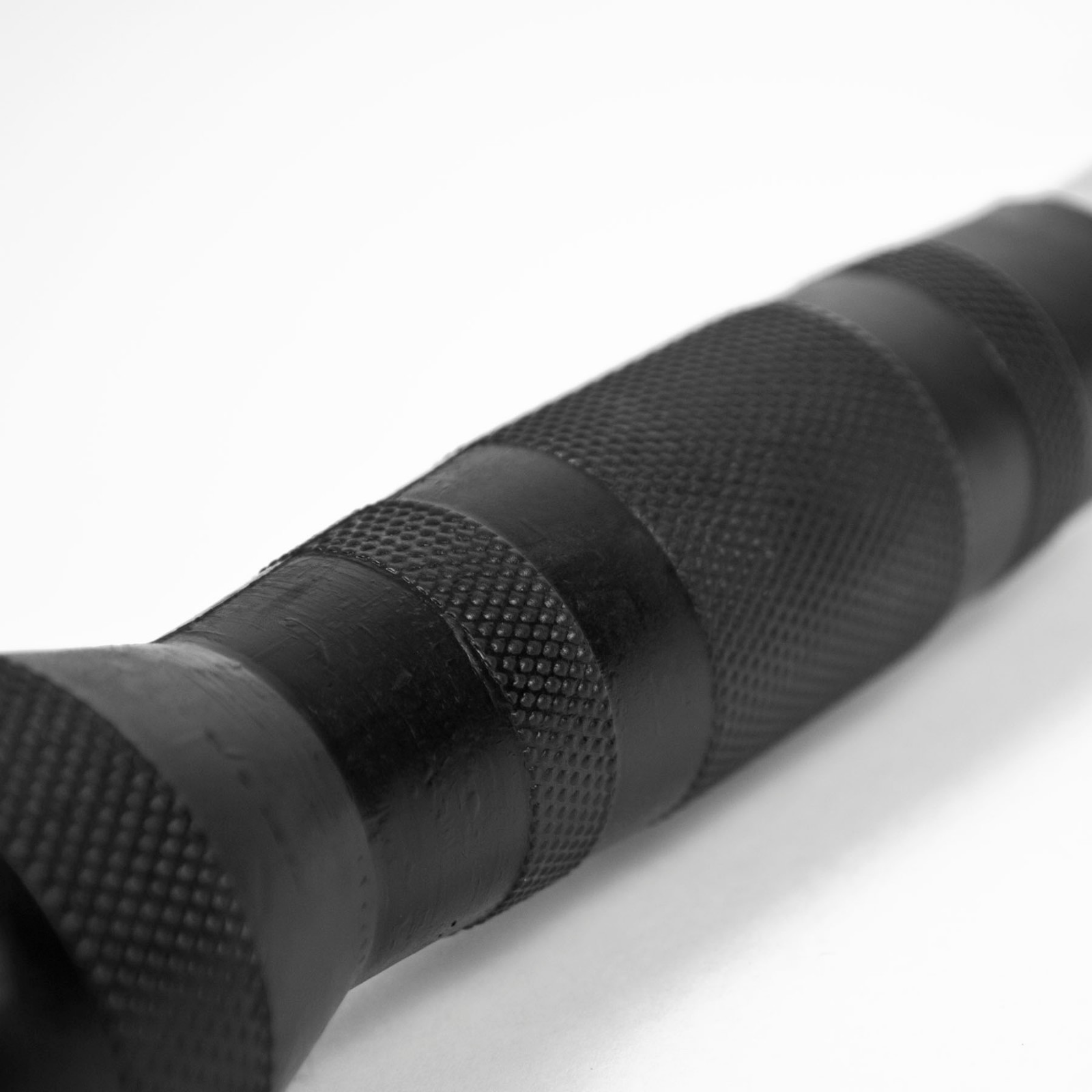 Revolving Straight Bar Cable Attachment Rubber Grip Row Exercise Rowing ...