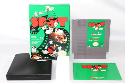 Spot: The Video Game 7Up NES Nintendo Complete CIB Good Condition! NICE ...
