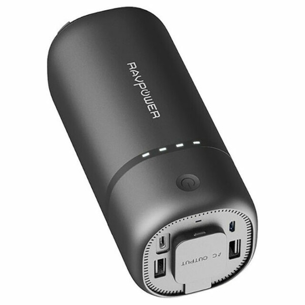 RAVPower Portable 20100mah Charger With AC Plug USB Power Bank External ...