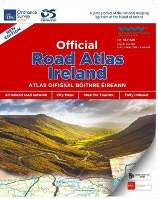 Official Road Atlas Ireland, Ordnance Survey Ireland, Used; Very Good ...