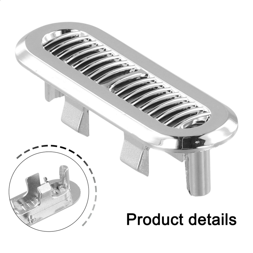 4 Pack Sink Overflow Covers Oval Shape ABS Plastic for Homes and Hotels ...