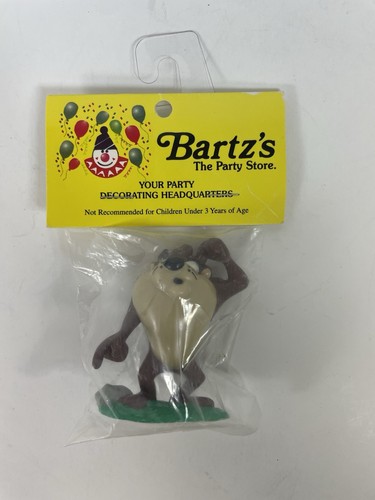 NEW TASMANIAN DEVIL TAZ CAKE TOPPER FIGURE LOONEY TUNES 2.75” TALL ...