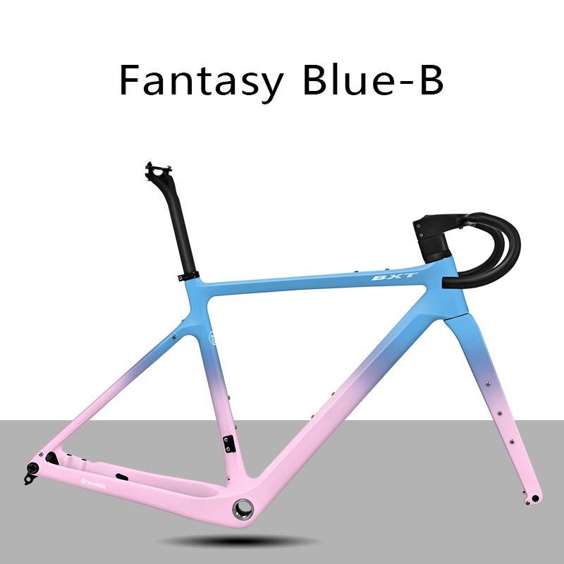 BXT Carbon UDH Gravel Bike Frame Disc Brake Fully Hidden Road Bicycle ...