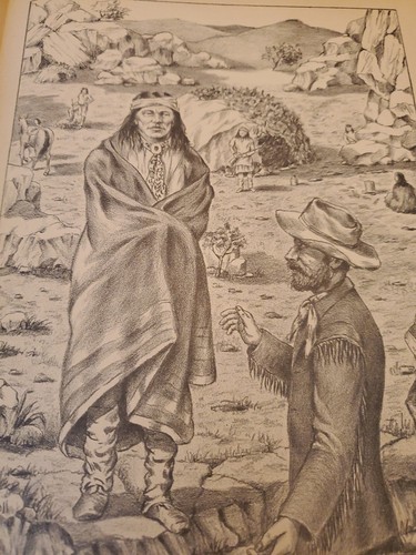 VTG American Indian Apache By Eugene Bischoff Read & Color Book | eBay