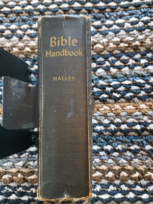 Halley's Bible Handbook by Henry H. Halley 1955 Edition Blue Vintage ...