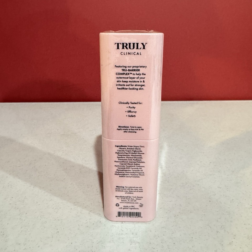 Truly Clinical The Hydrating Face Serum For Dry Skin Hyaluronic Acid 1. ...