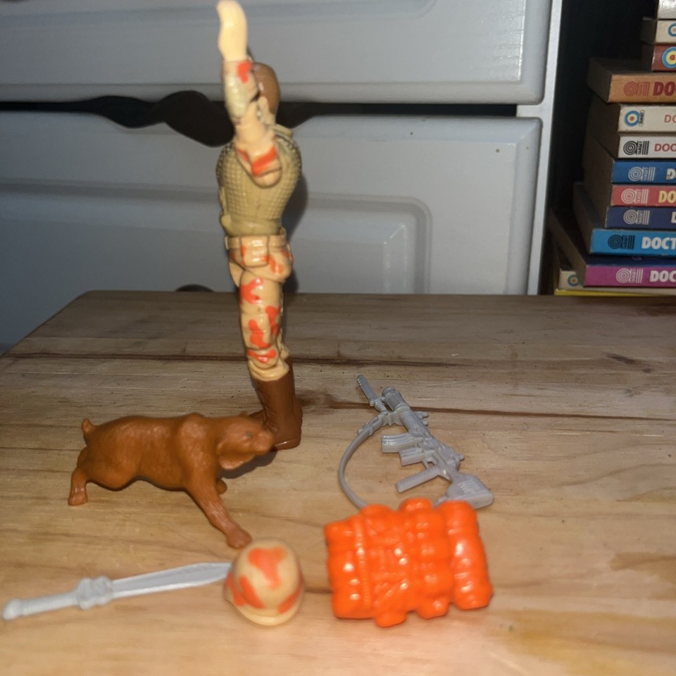 Vintage GI Joe Action Force Figure SPEARHEAD AND MAX Complete V1 | eBay UK