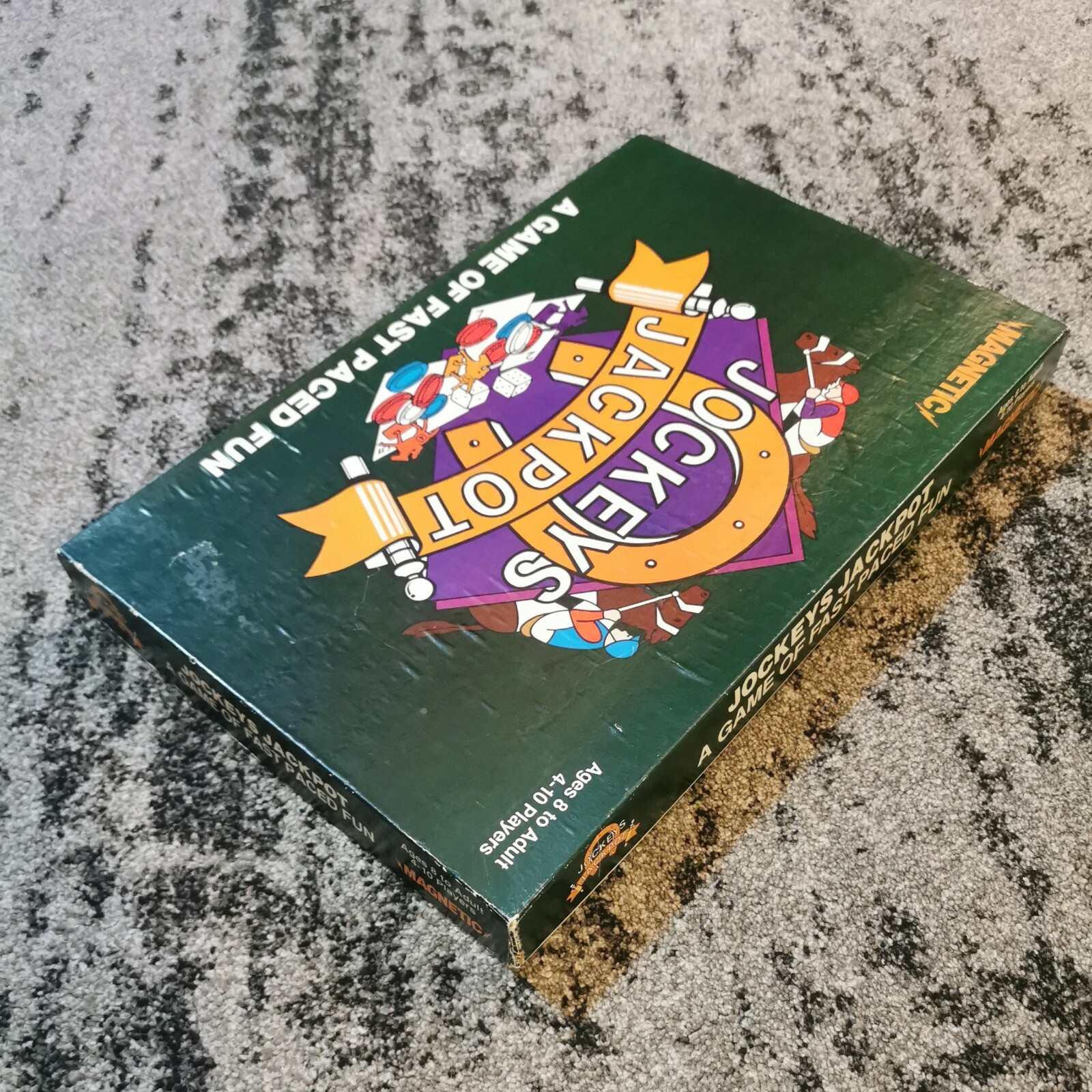 Jockeys Jackpot Magnetic Horse Racing Board Game - 100% Complete | eBay