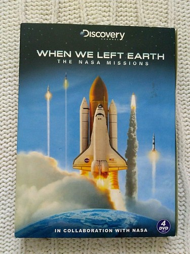 WHEN WE LEFT EARTH: THE NASA MISSIONS - DVD, 4-DISC BOX SET- R-1, LIKE ...