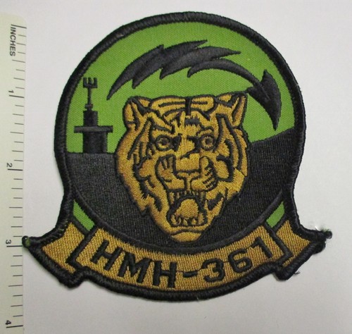 USMC MARINE CORPS HMH-361 HELICOPTER SQUADRON PATCH Subdued Original | eBay