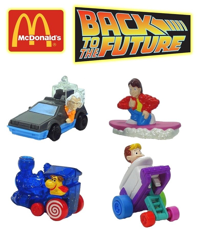 1991 BACK TO THE FUTURE MCDONALDS HAPPY MEAL TOYS - U-PICK | eBay
