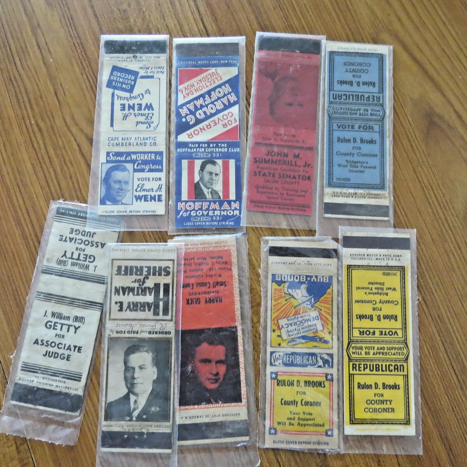 Vintage Political Items Kennedy, Regan, Busch Buttons,Stickers,Film Etc ...