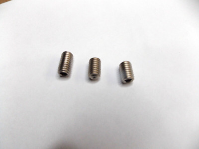 3 STAINLESS STEEL SCREWS FOR PAR AIDE GOLF BALL WASHERS 2 TOP SCREWS ...