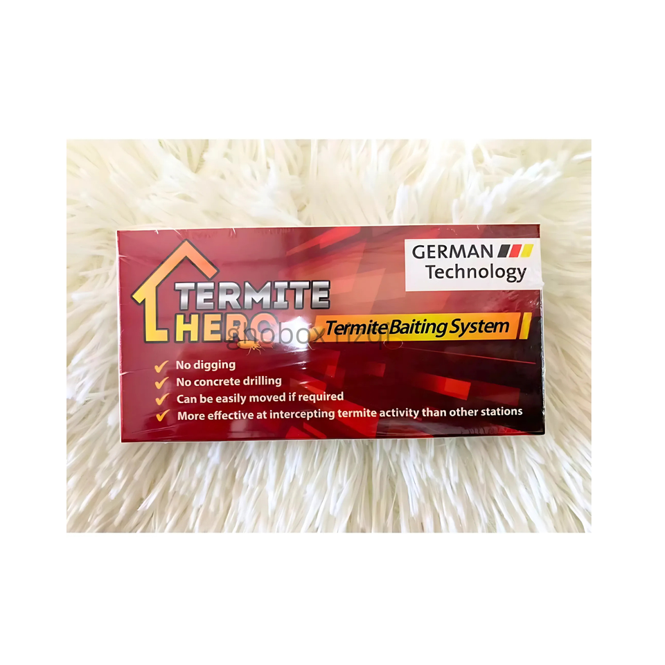 TERMITE HERO Organic Termite Baiting System Colony Eliminating System ...