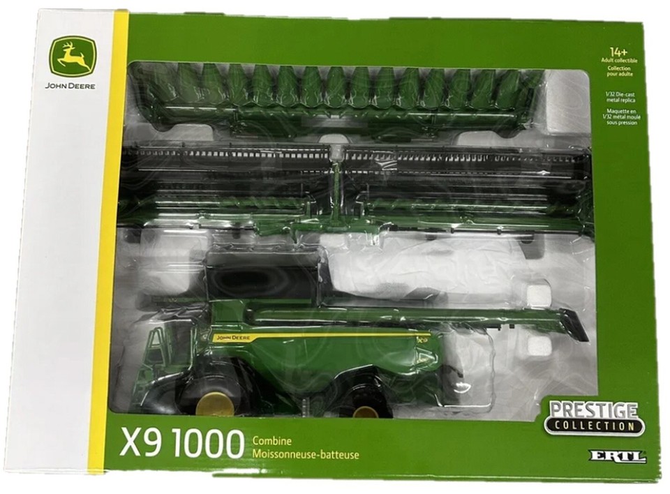 NEW John Deere 1/32 Scale X9 1000 Combine Prestige Collection LP77347 ...