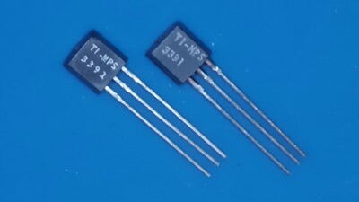 Quantity 2 - Texas Instruments MPS-3391 Small Signal NPN Transistor TO ...