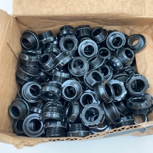 100 Pack Emerson Appleton BB-50 1/2" Conduit Bushing Black | eBay