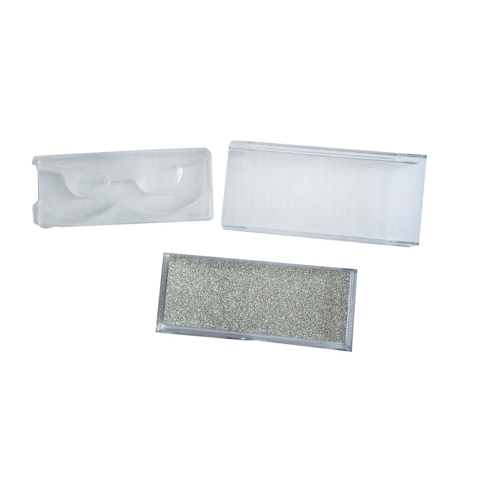 20PCS / 50PCS Professional Sliding-Cover Eyelashes Transparent Cases ...