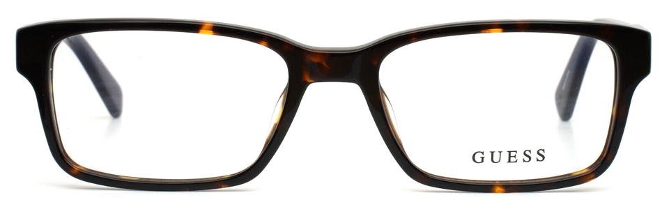 GUESS GU1906 052 Dark Havana Unisex Rectangle Eyeglasses 53-18-145 B:34 ...