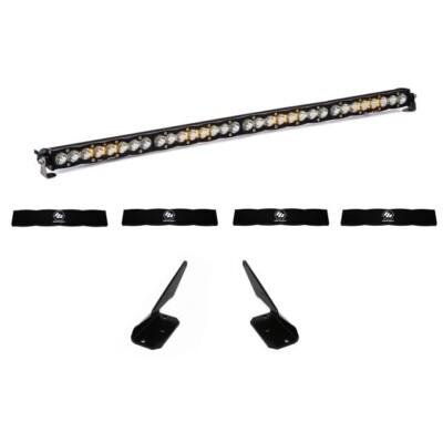 2019-2024 Sierra Silverado Sport Bar Mounted Off-Road 40-Inch Light Bar ...