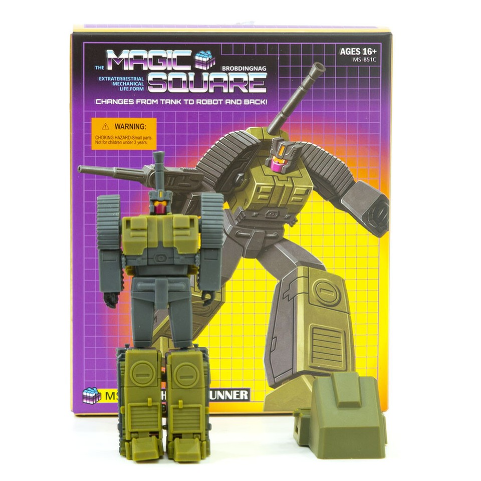 MS-TOYS Brawl MS-B51C HeavyGunne G1 Bruticus Magic Square Action Figure ...