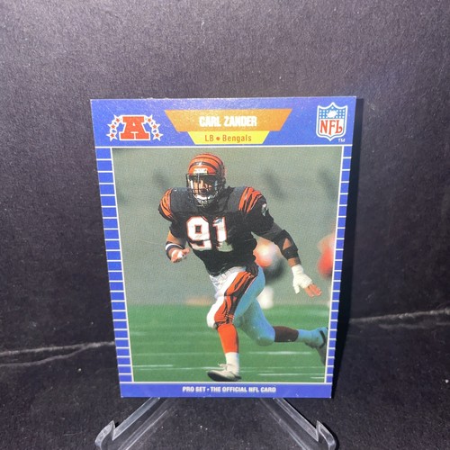 1989 Pro Set Carl Zander Cincinnati Bengals #71 | eBay