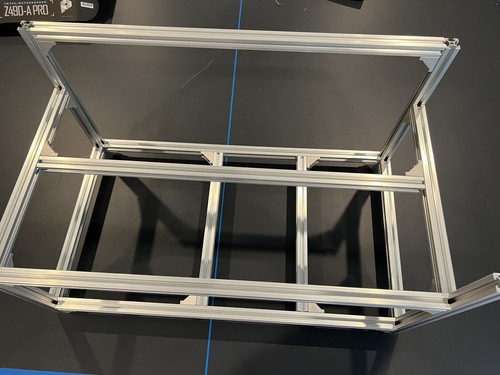 8 GPU Open Air Aluminum Computher Chassis Miner Mining Rig Frame Case ...