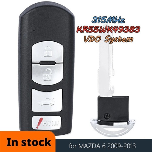 For 2009 2010 2011 2012 2013 MAZDA 6 keyless SMART KEY FOB REMOTE ...
