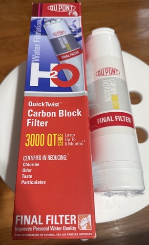 Dupont WFQTC30001 Water Cartridge Carbon Block Filter 3000 QT Series ...