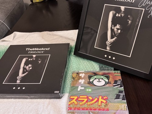 The Weeknd *SEALED* FIRST PRESS 366/500 Trilogy Vinyl Set - With Signed ...